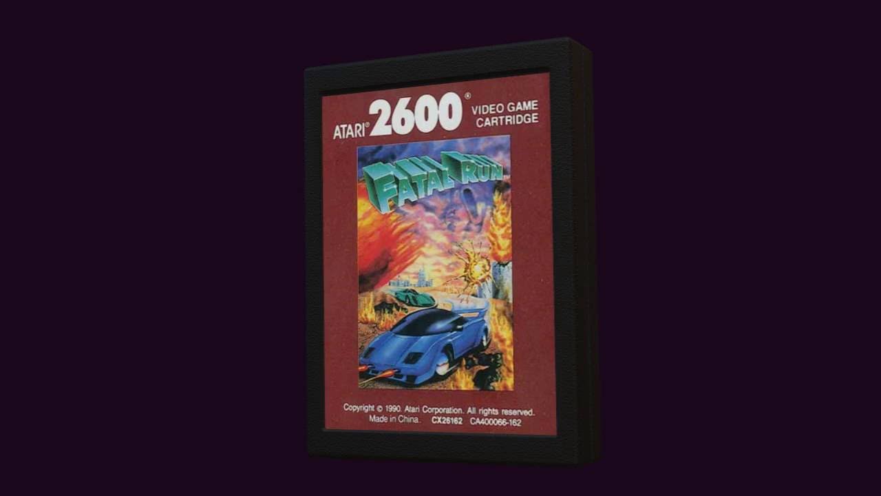 Fatal Run atari 2600 chroma - YouTube