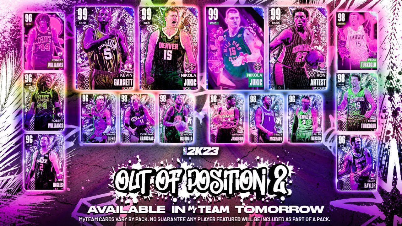 New Out Of Position 2 packs are here. Point Guard Jokic isn't what we ...