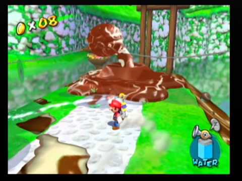 Super Mario Sunshine Boss 2 - Polluted Piranha Plant - YouTube