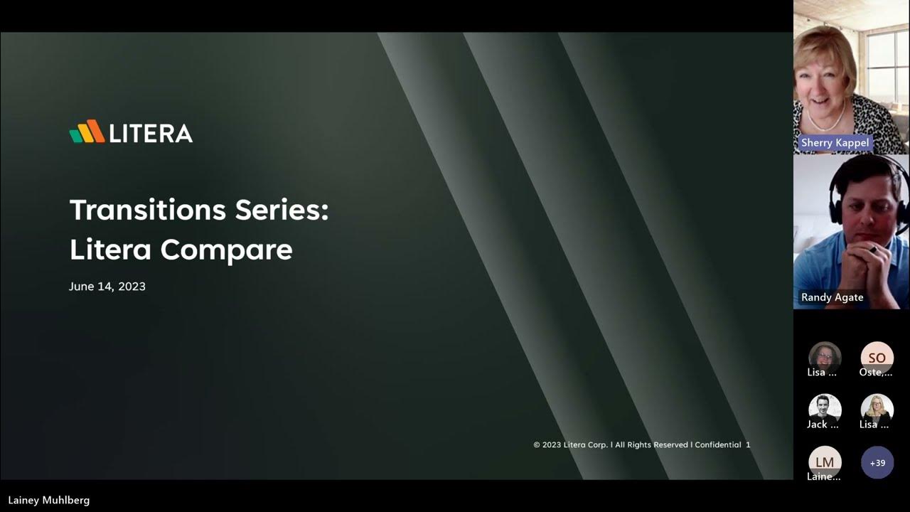 Transitions Series: Litera Compare - YouTube