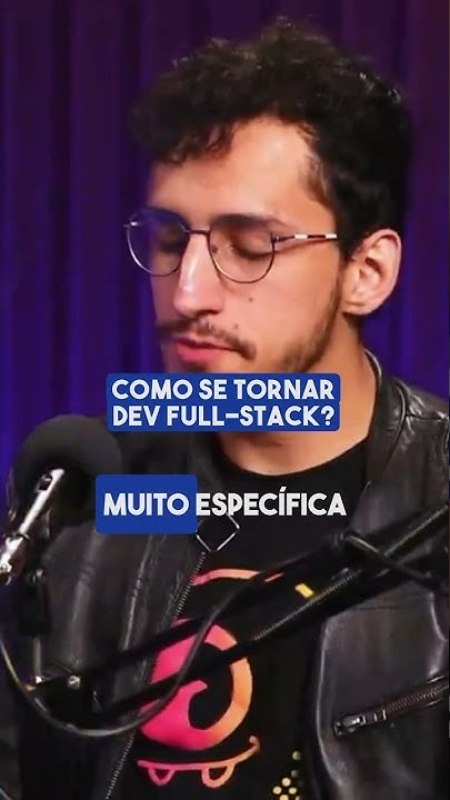 Como se tornar Dev Full-Stack? - YouTube