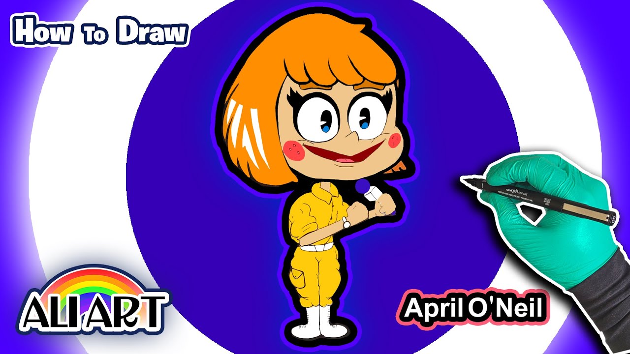 How to Draw April | Teenage mutant ninja turtles art, Tmnt art, Ninja ...