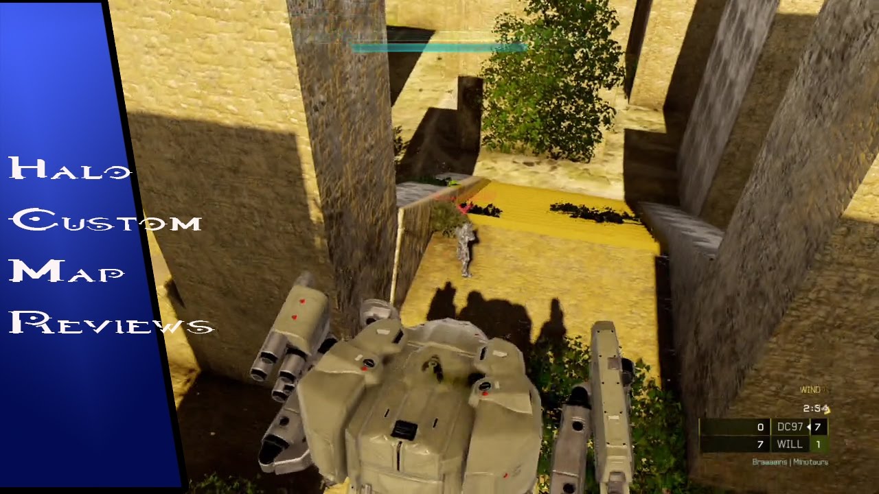 Halo Custom Map Review Minotaurs - YouTube