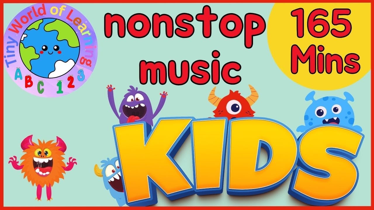 Best Kids Songs 2+ Hours /165 Minutes Of Nonstop Kids Songs -Kids Songs ...