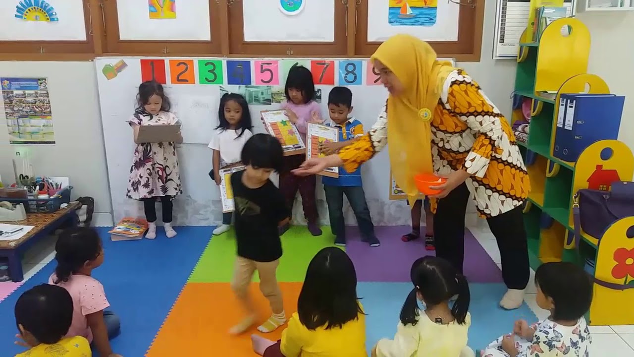 Penelitian peningkatan disiplin siswa TK melalui papan reward - YouTube