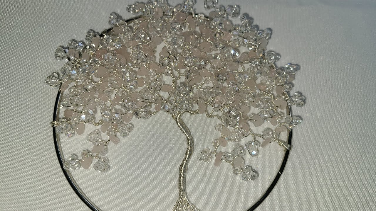 Tree of life in a 5-inch hoop. - YouTube