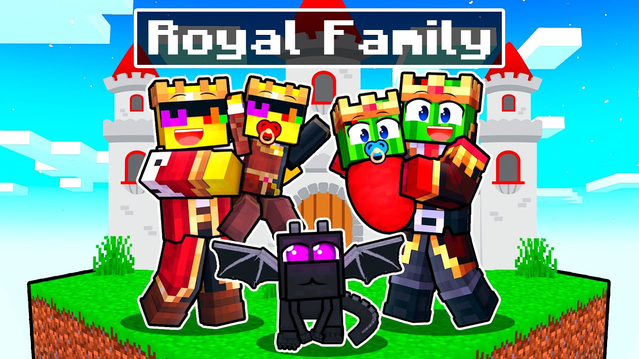 We Have A ROYAL FAMILY In Minecraft - YouTube