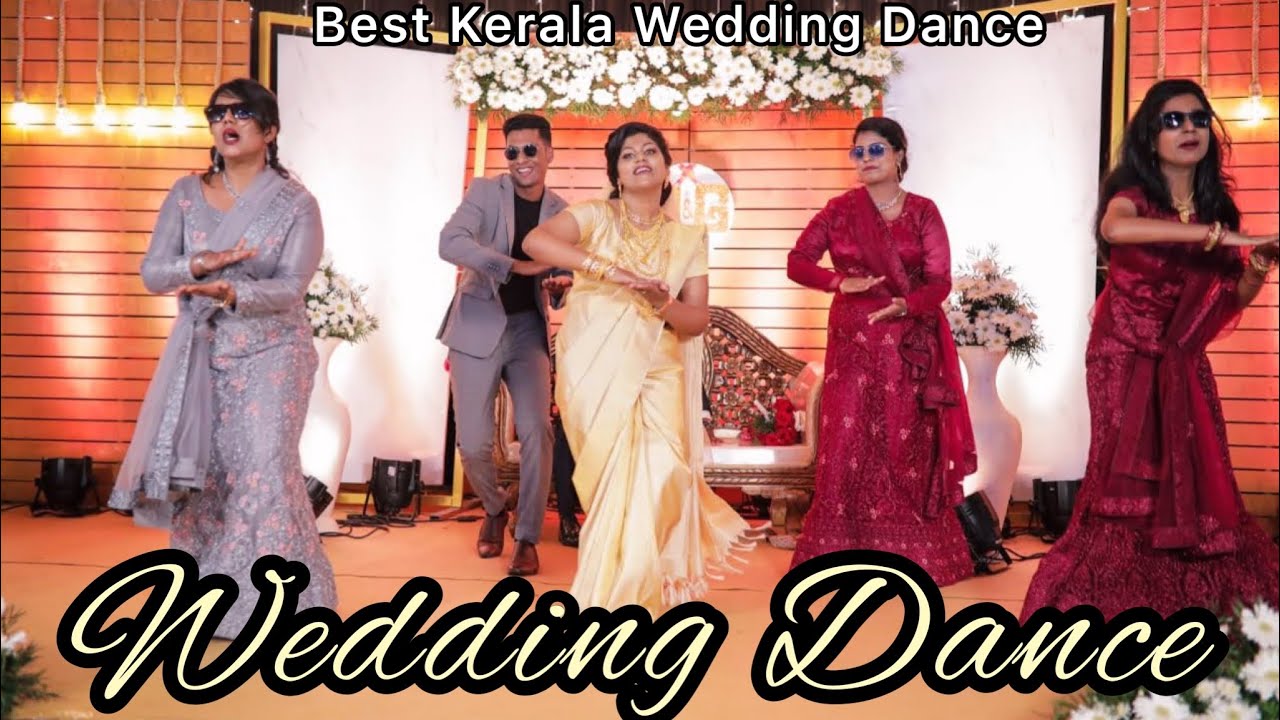 Bride’s Dance Surprised Everyone ️ Best Kerala Wedding Dance by Bride Squad Cousins🔥 - YouTube