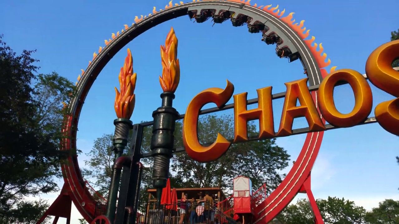 Chaos Ride at La Ronde, Montreal - YouTube