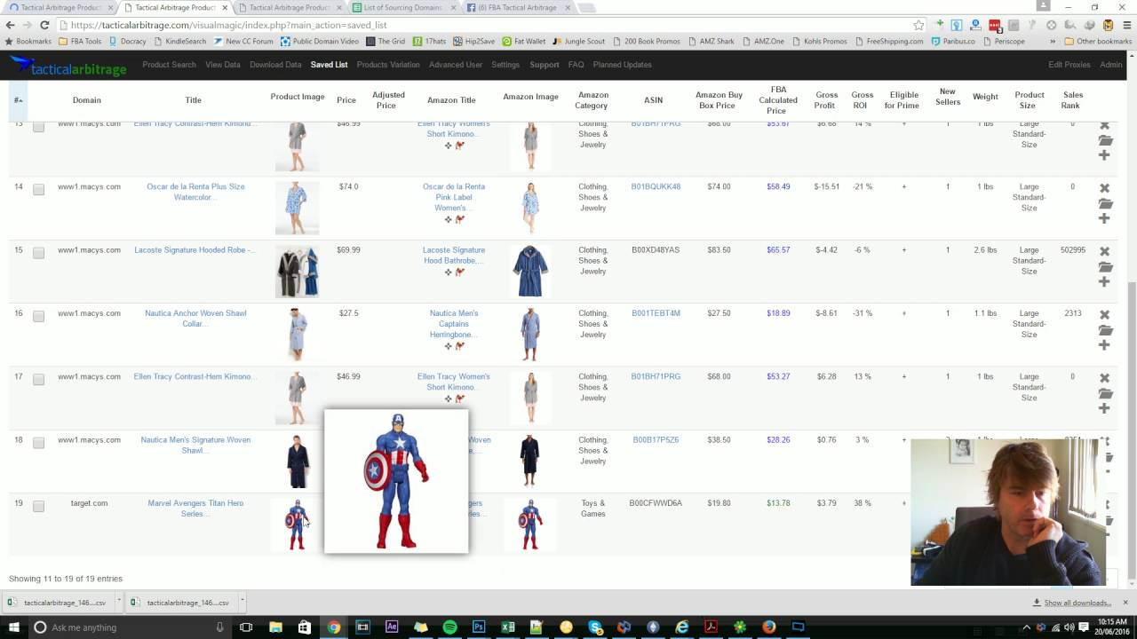 Tactical Arbitrage Instructions 001 - The Dashboard - YouTube