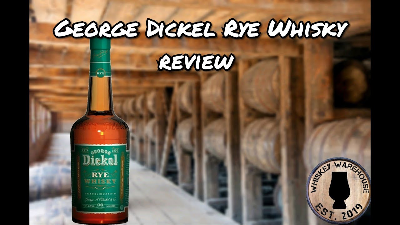 George Dickel Rye Whisky Review - YouTube