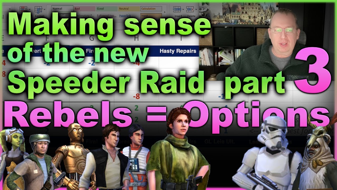 Part 3 - Speeder Bike Raid Strategies -- Rebels play nice w Troopers ...