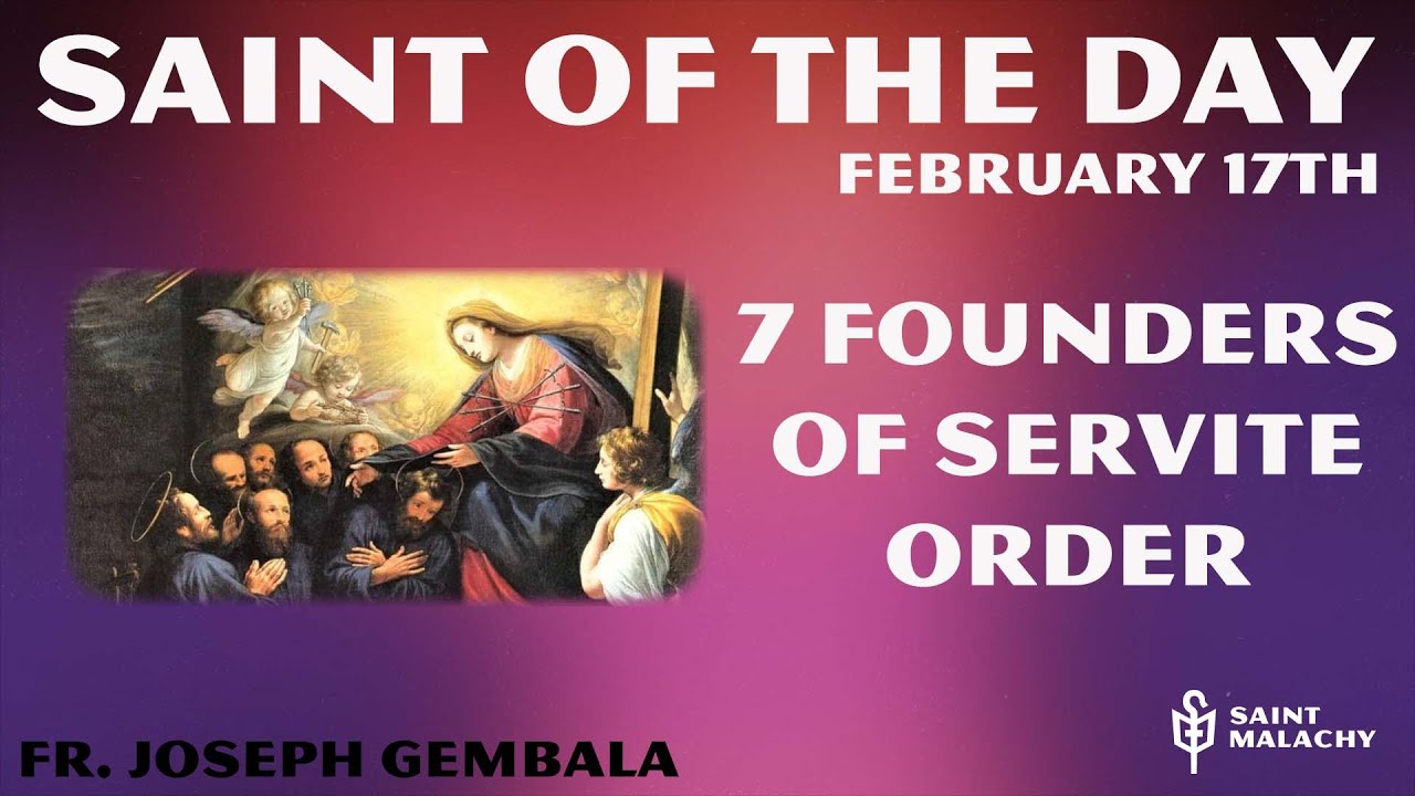 7 Founders of Servite Order - YouTube