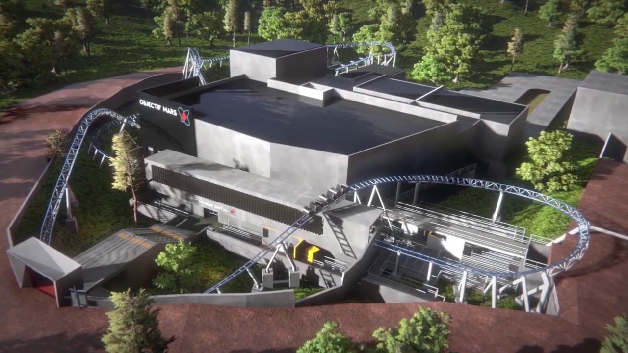 Futuroscope Objective Mars 2020 - YouTube