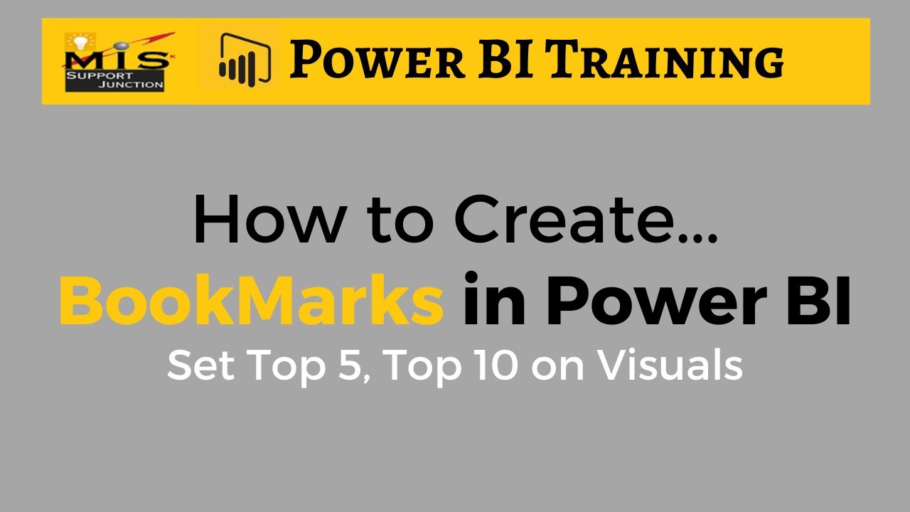 Bookmarks in Power BI | Bookmarks | Power BI Bookmark | Create Bookmark ...