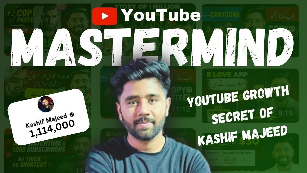 The SECRET's Behind @Kashif Majeed's 1 Million Subscriber Milestone - YouTube