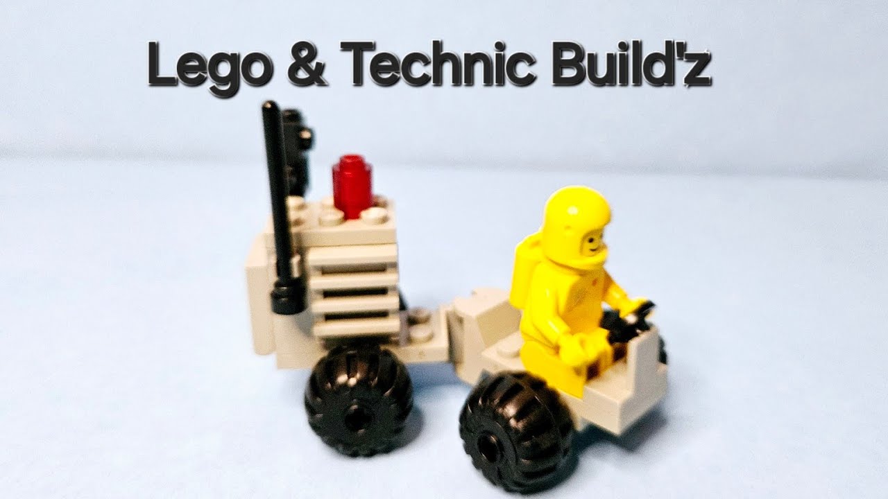 Lego Classic Space (6823) Surface Transport - YouTube