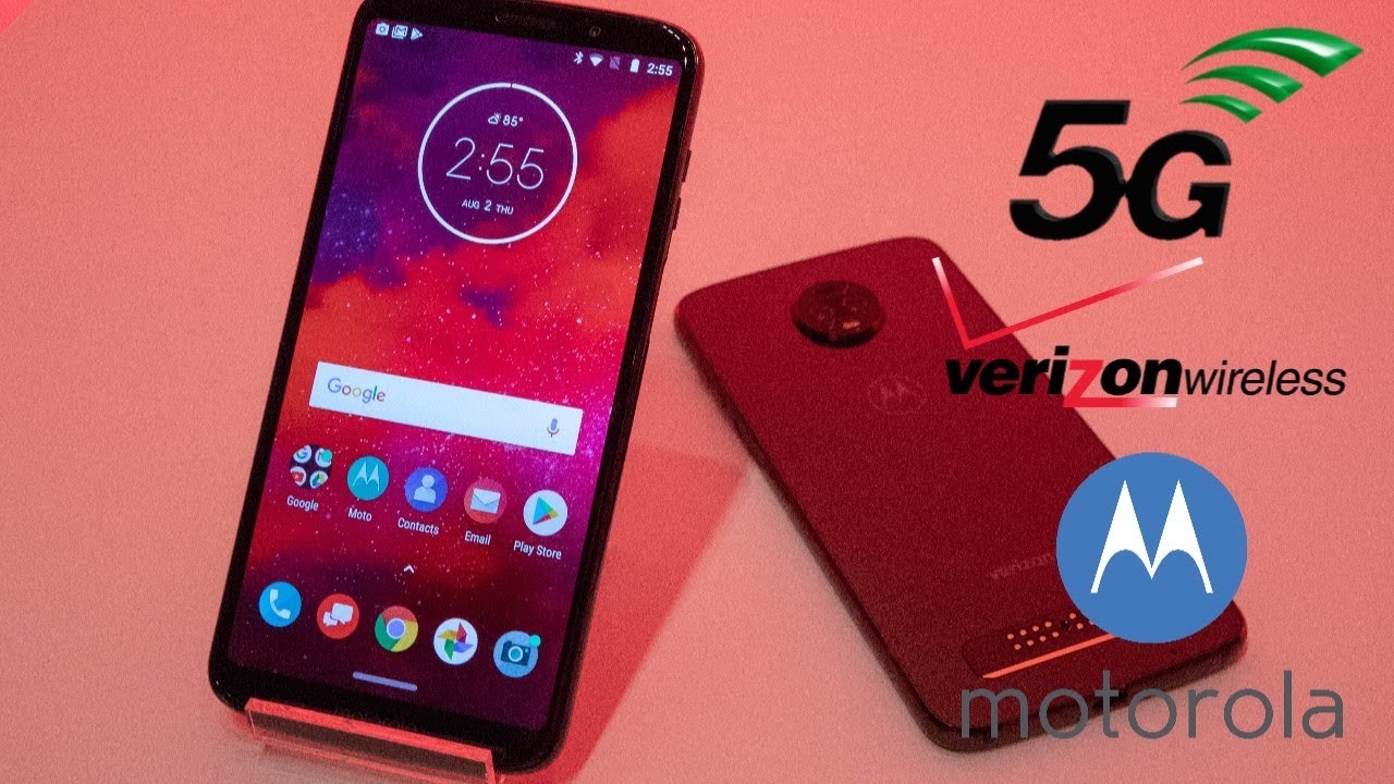 The first 5G phone in the US - Motorola Z3 a Verizon exclusive! - YouTube