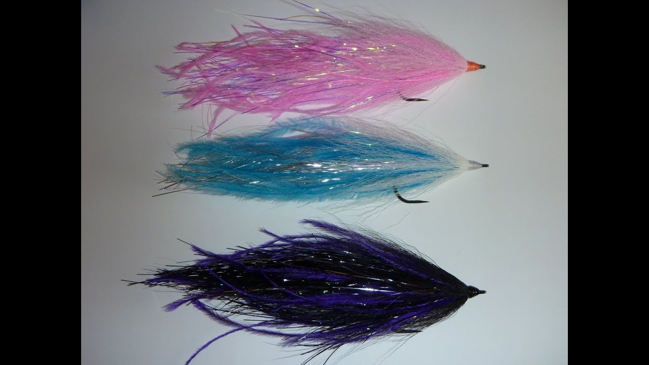 Black Purple Pike Fly - YouTube