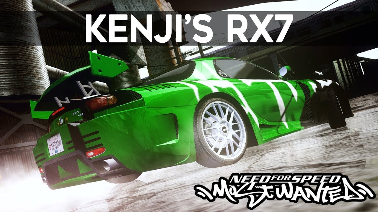 Kenji's Mazda Rx7 / NFS Most Wanted - YouTube