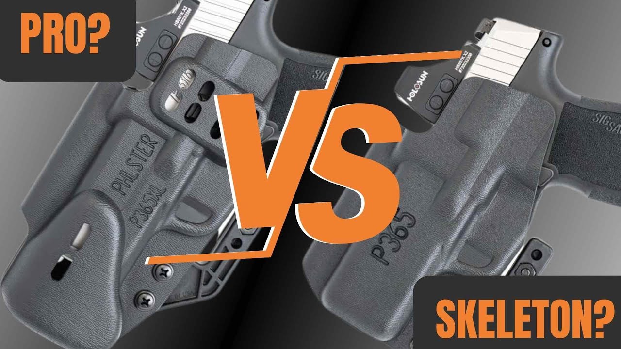 Pro vs. Skeleton | Difference Between PHLster Pro & Skeleton - YouTube