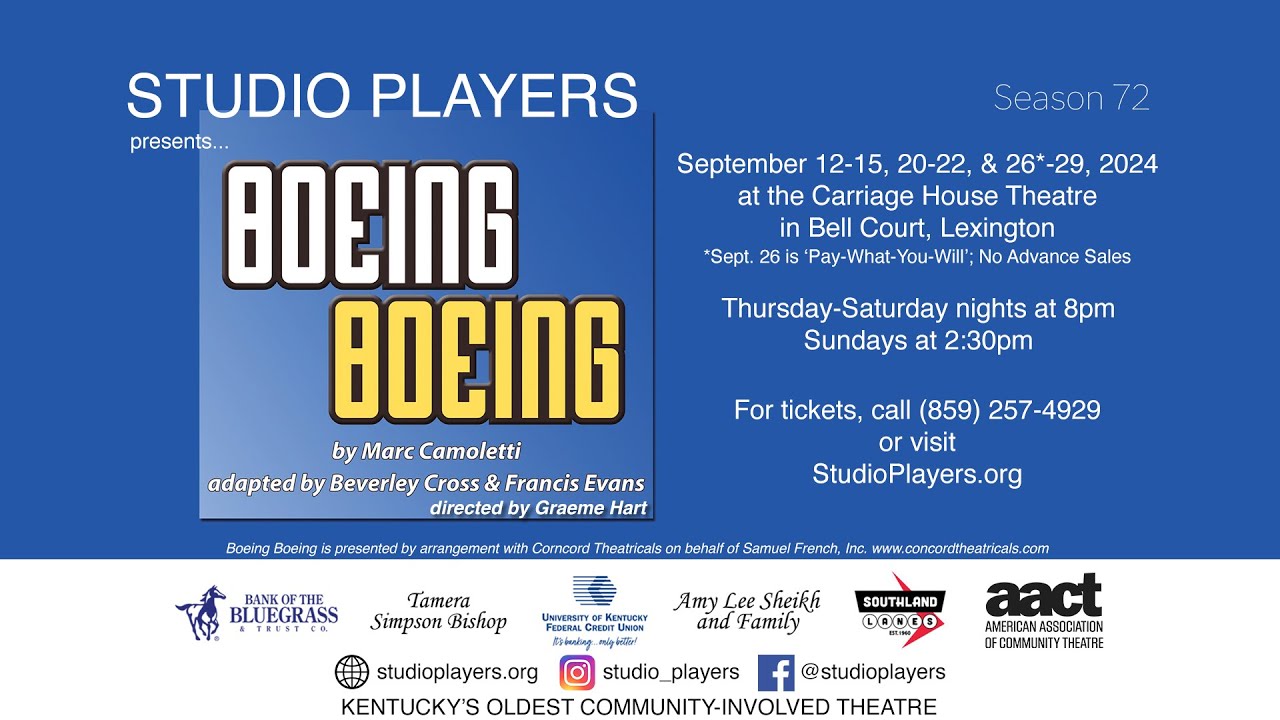 *SNEAK PEEK #3* 'Setting the Scene' - Studio Players, Lexington ...