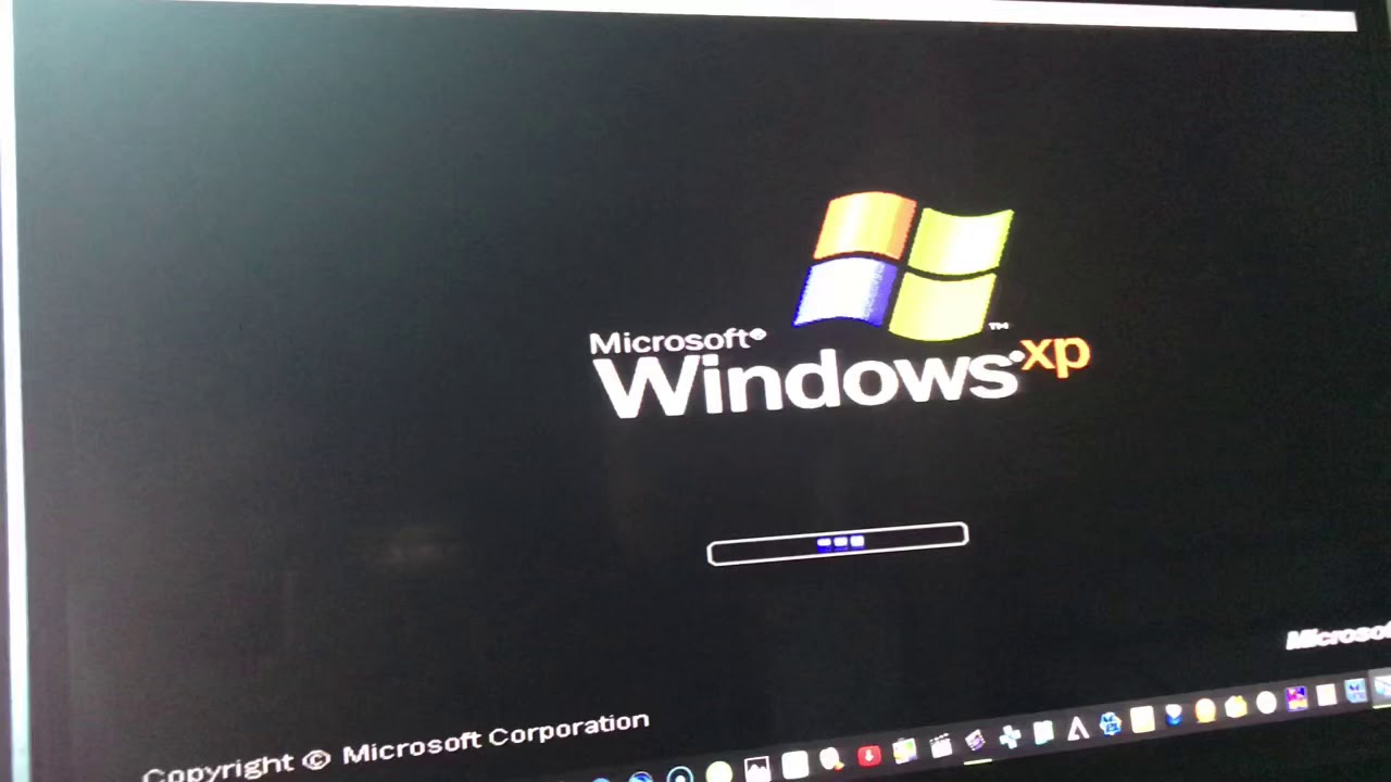 Windows XP Computer Startup And Shutdown 2020 - YouTube