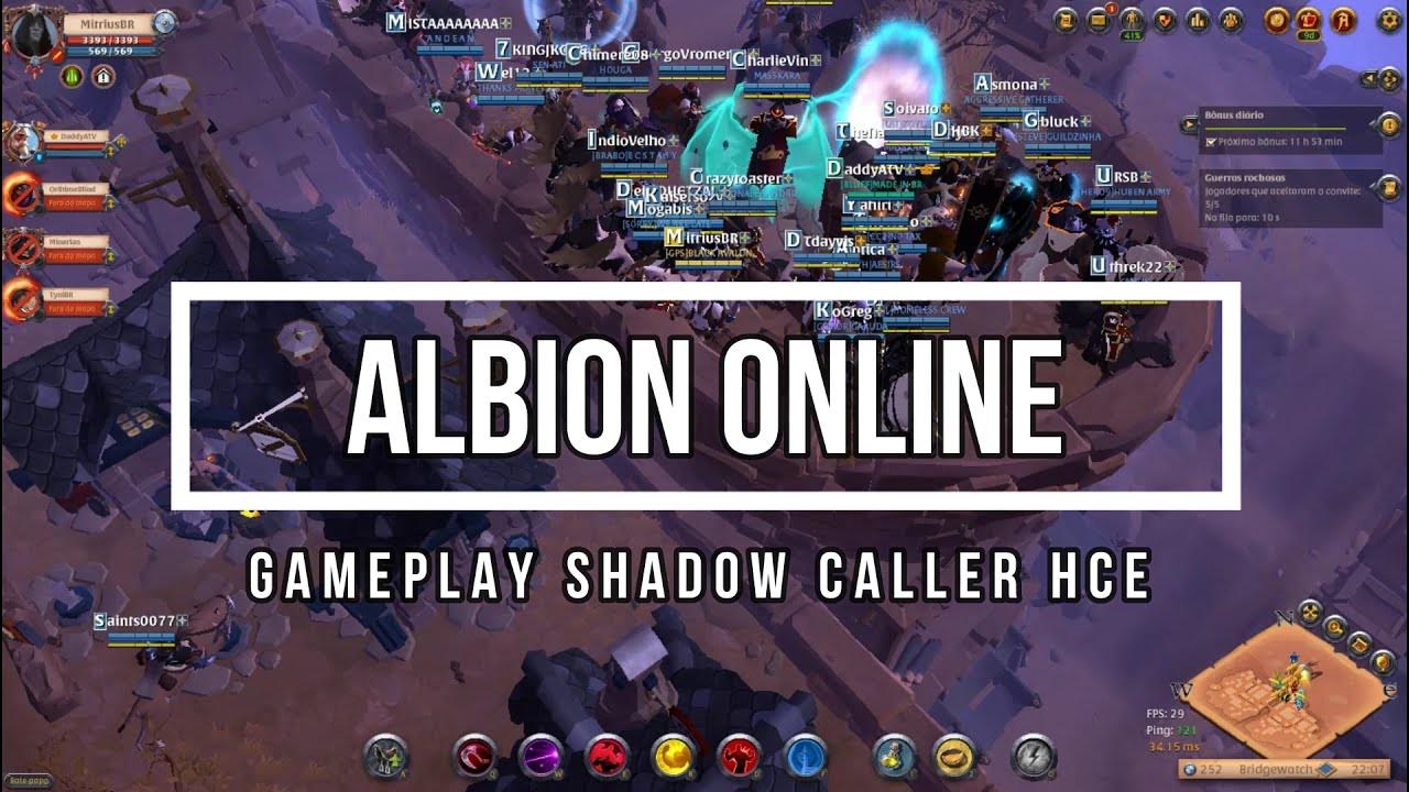 ALBION ONLINE HCE SHADOW CALLER GAMEPLAY - YouTube