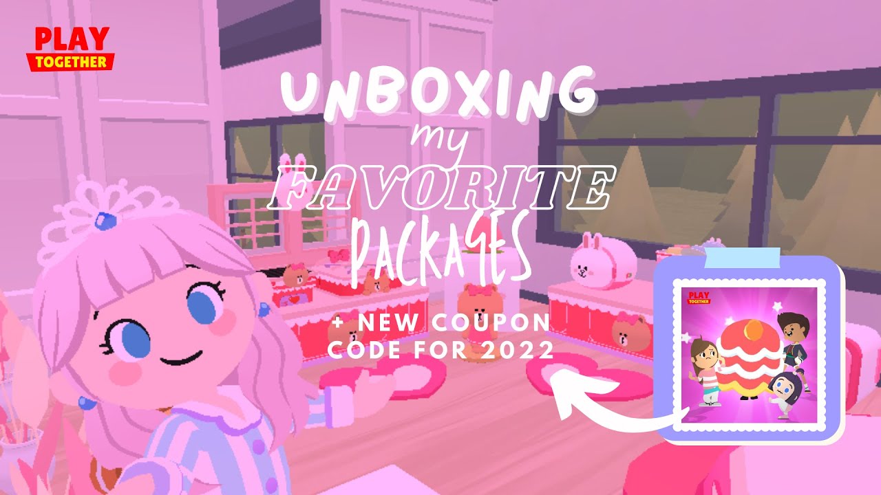 [PLAY TOGETHER] Unboxing My Fave Packages + 2022 First Coupon Code ...