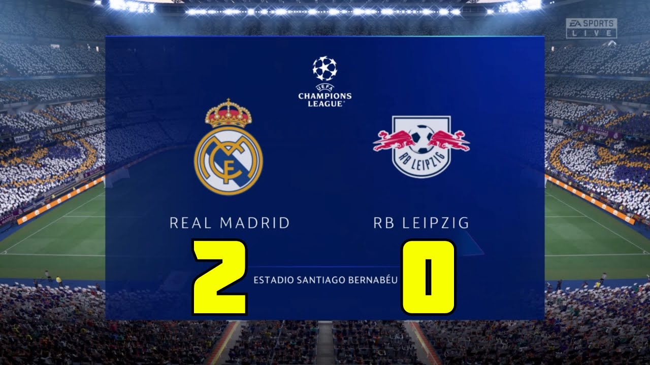 Real Madrid vs RB Leipzig 2-0 | UEFA Champions League - 14/09/2022 ...