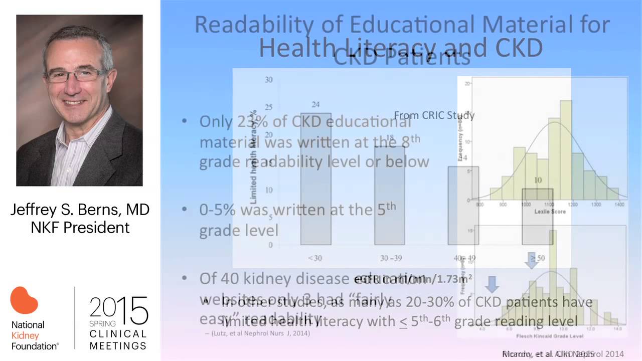 2015 NKF Presidential Address by Jeffrey Berns, MD - YouTube