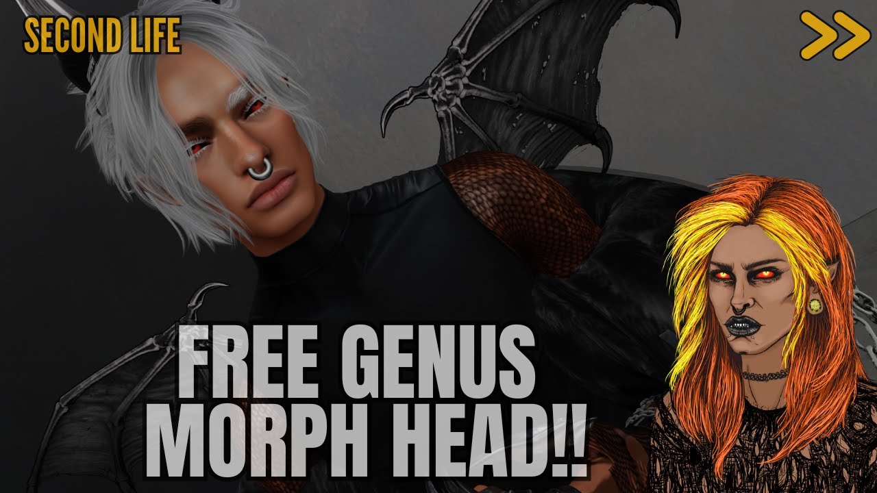 Free Genus Morph Head | Second Life | 2025 - YouTube
