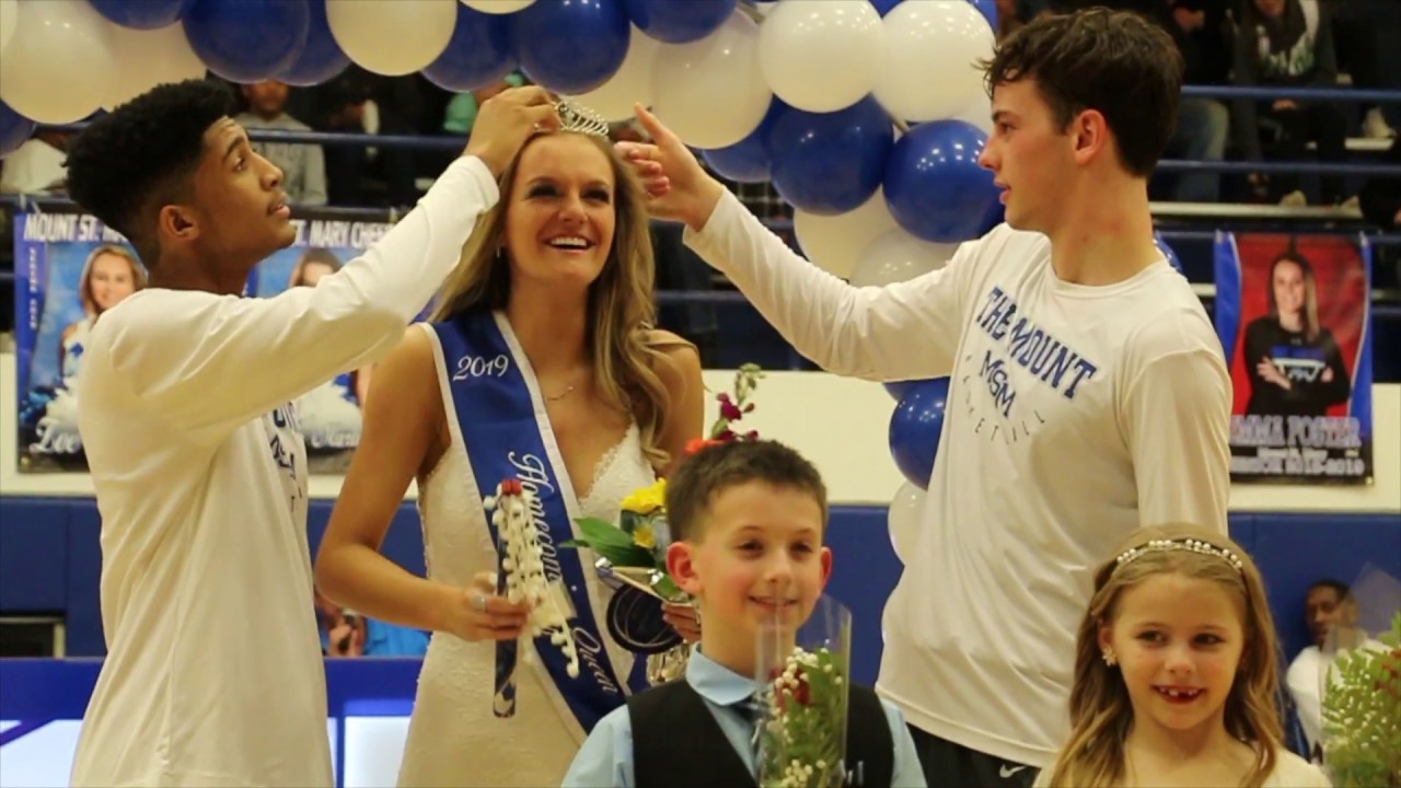 Basketball Homecoming Court Presentation 2019 - YouTube