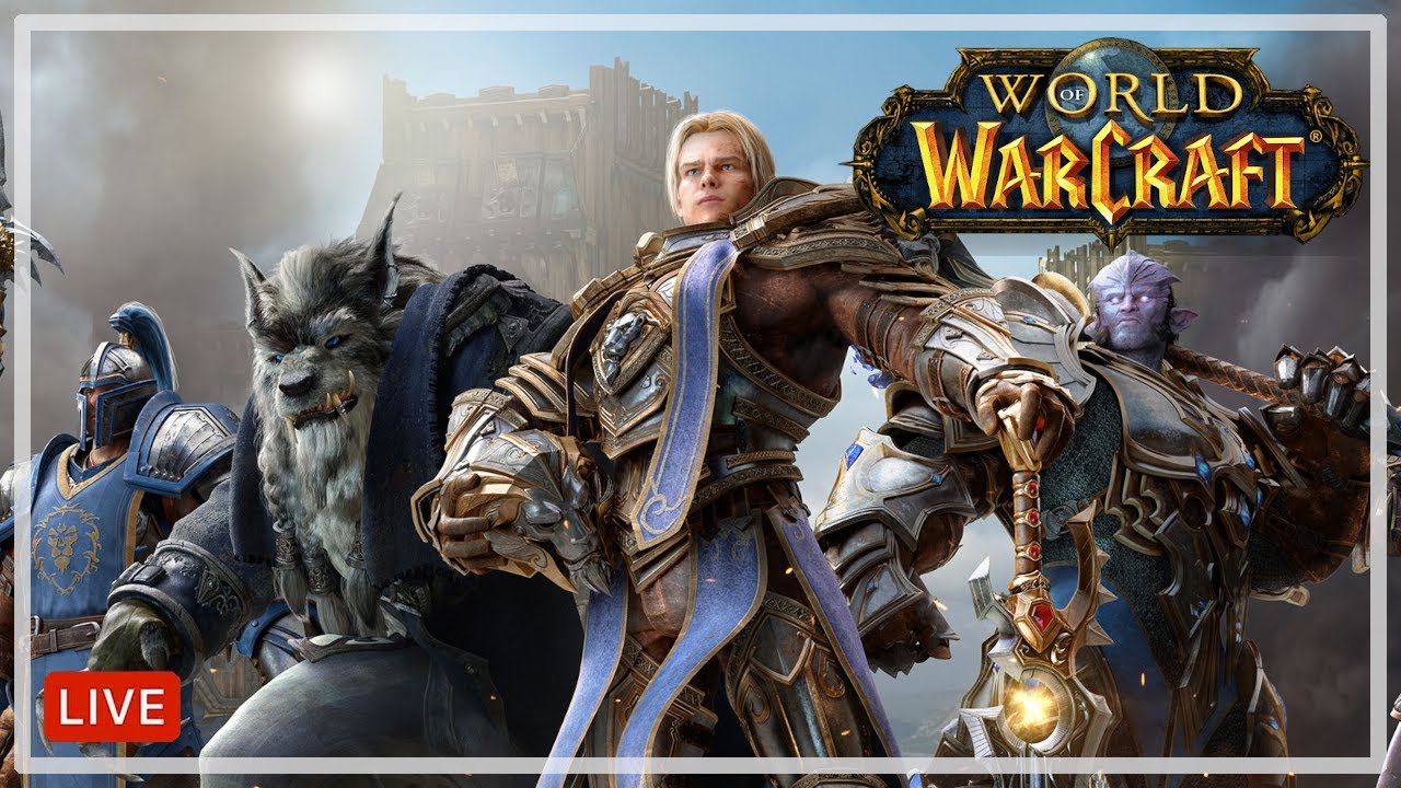 🔴LIVE • World of Warcraft • Tag 3 • Paladin • Realm Norgannon - YouTube