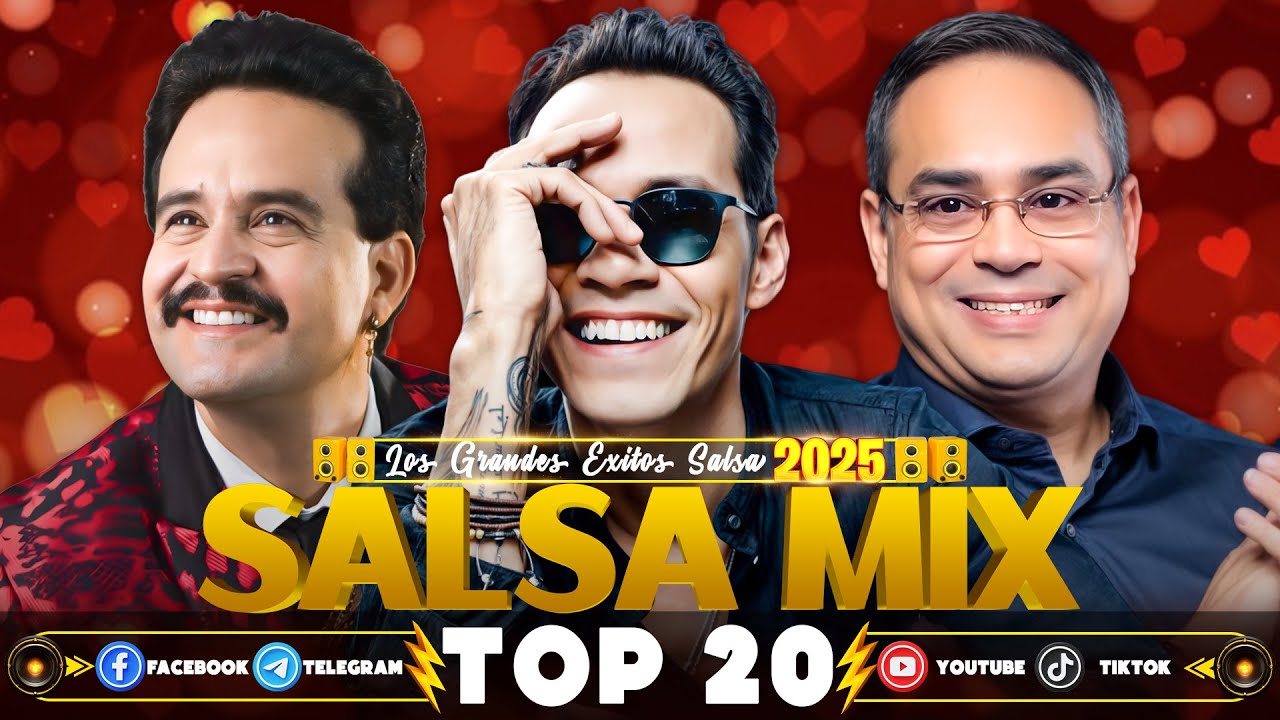 SALSA MIX BAILABLE - MARC ANTHONY, GILBERTO SANTA ROSA, EDDIE SANTIAGO ...