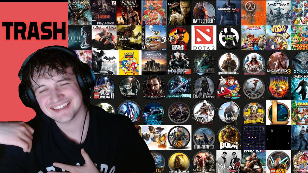 The Ultimate Video Game Tier List - YouTube