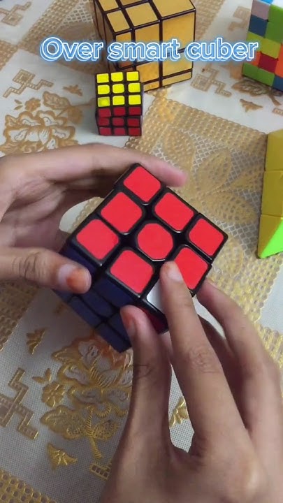 When over smart cuber solve Rubik's cube 😒😒😒 l by Saifa The Cuber #solving #rubikscube #cubing ...