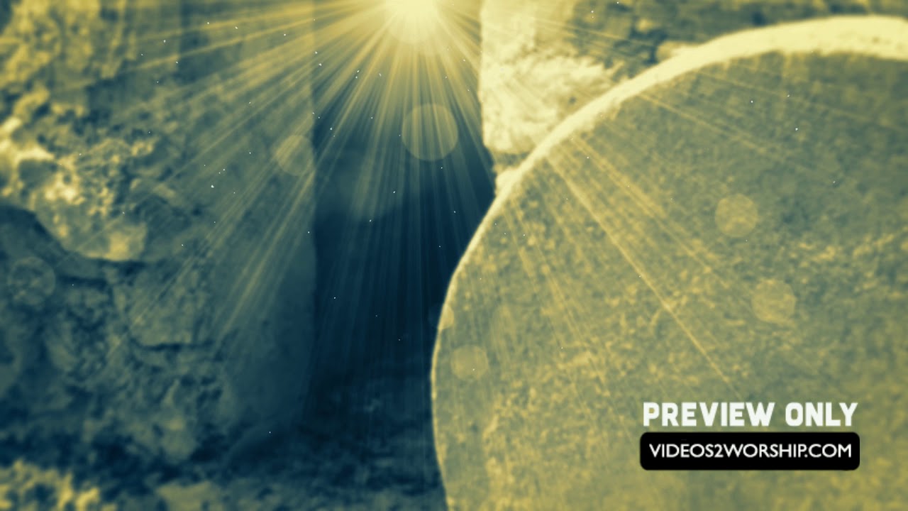 Free Religous Easter Resurrection Church Motion Background - YouTube