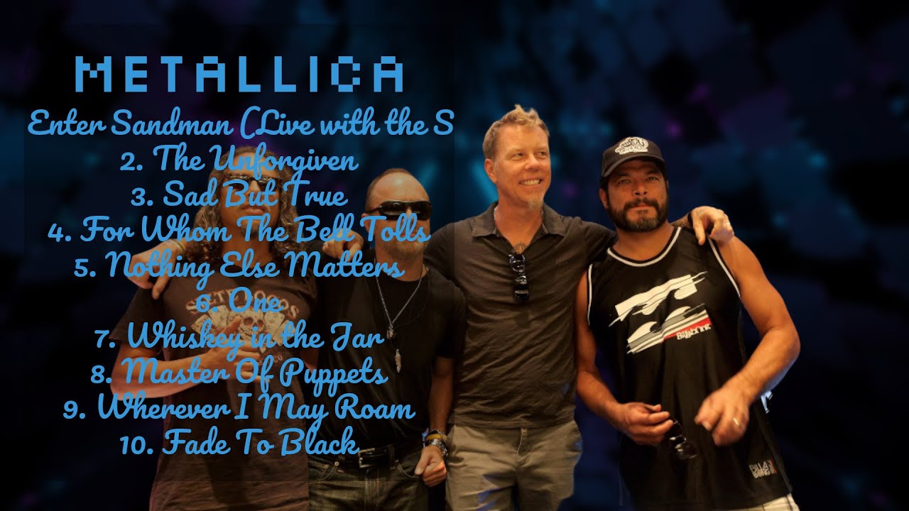 Metallica-Iconic tracks of 2024-Finest Tracks Playlist-Progressive ...