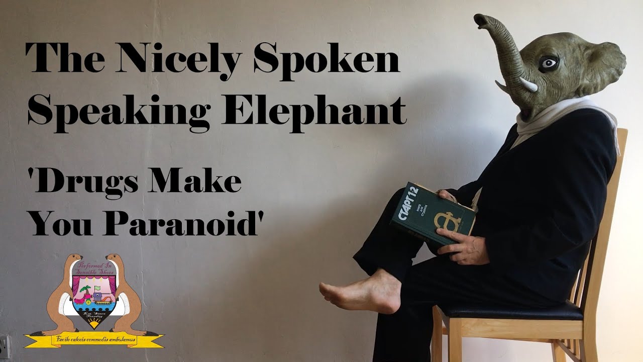 The Nicely Spoken Speaking Elephant - Drugs Make You Paranoid - YouTube