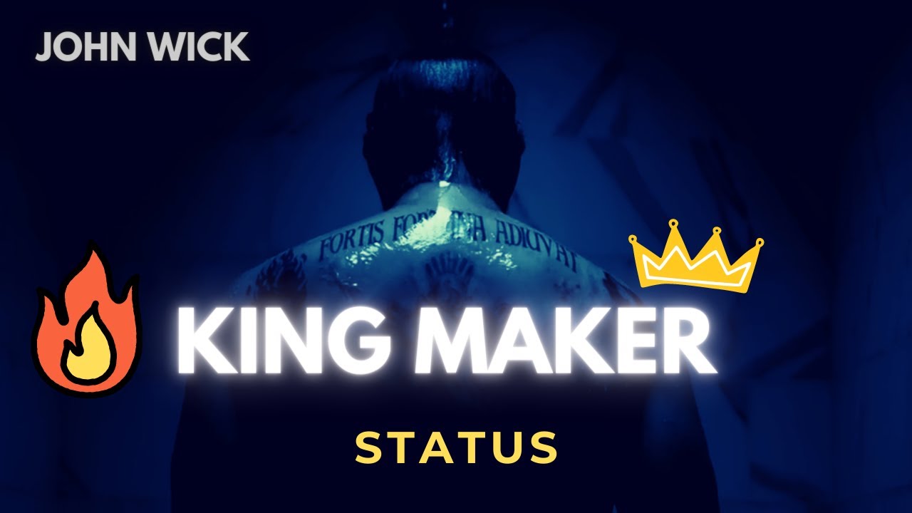 😡 John Wick Status king status | 👑king Maker status john wick Status ...