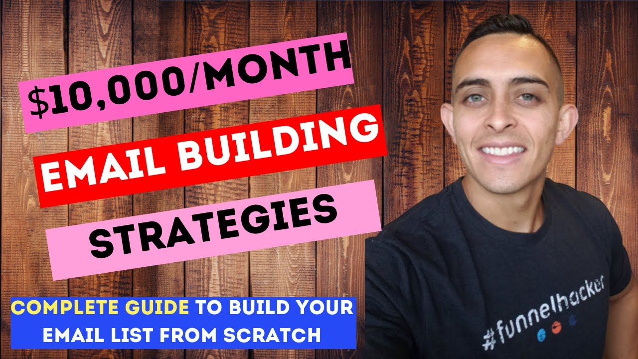 How To Build An Email List – 0 to 1000+ Emails FAST from Scratch - YouTube
