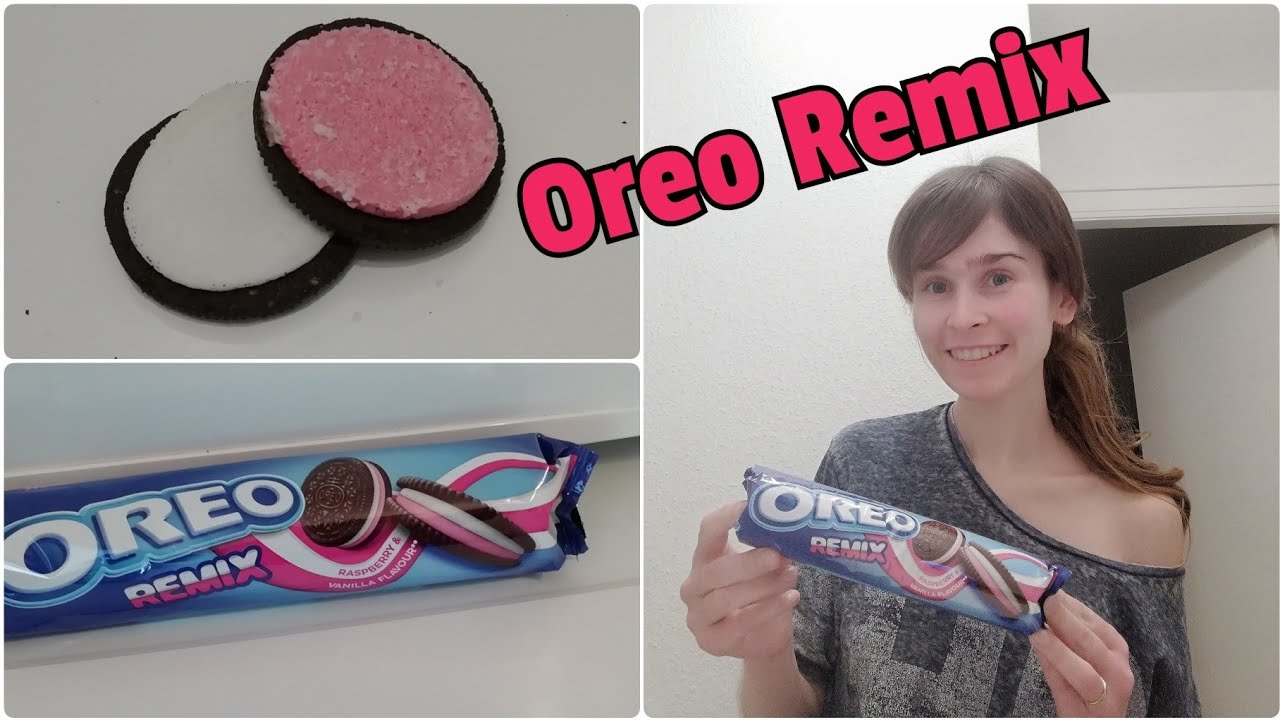 Oreo Remix Raspberry & Vanilla Flavour - YouTube