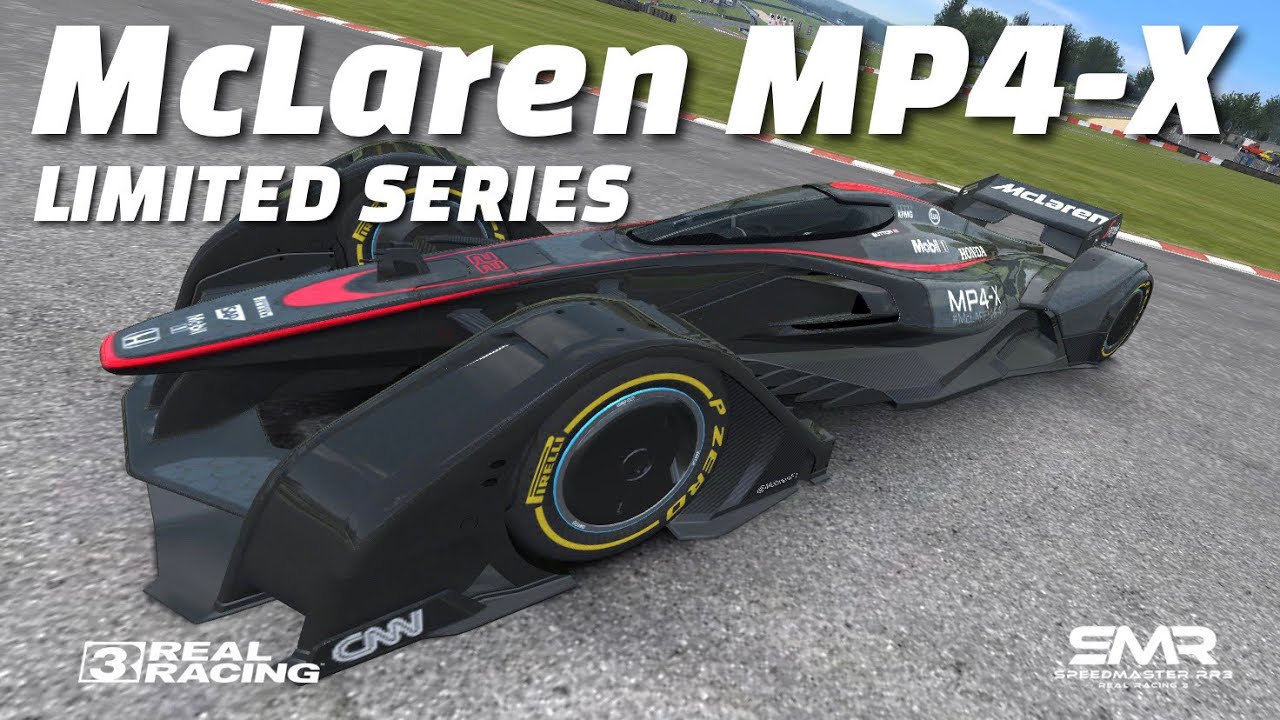 Real Racing 3 McLaren MP4-X Championship Required PR & Upgrades - YouTube