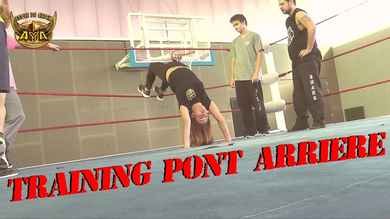 TRAINING PONT ARRIÈRE Catch Japonais - Stage catch Japonais - Ecole de ...