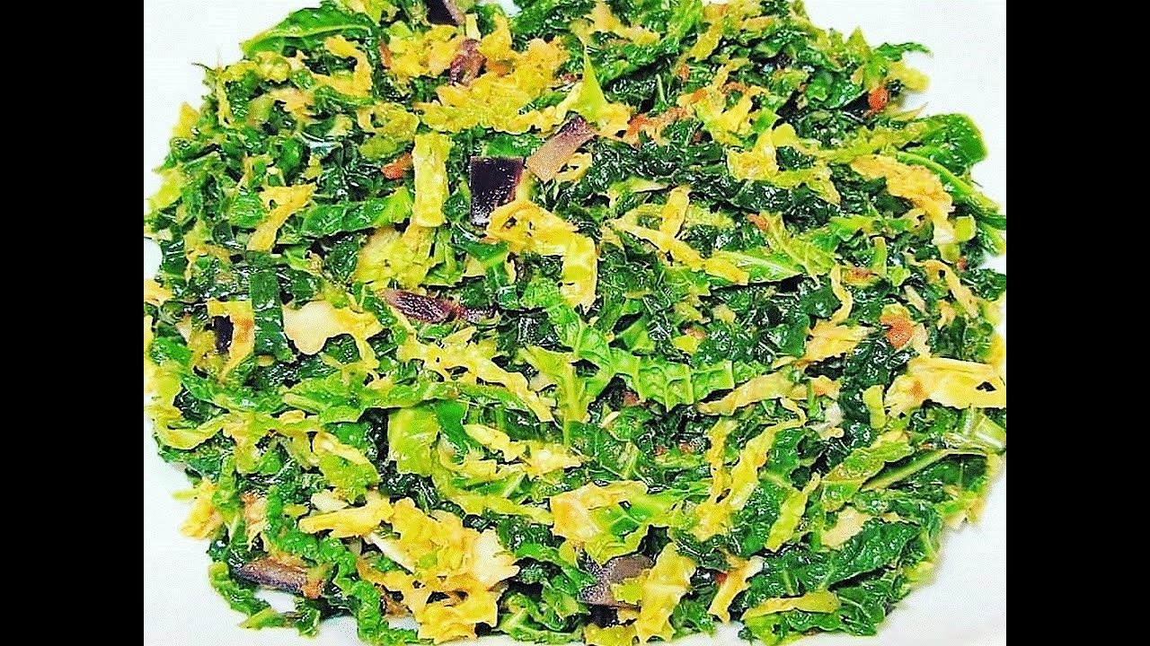 Jinsi Ya Kupika Kabichi Jia Rahisi (Green Cabbage Recipe) - YouTube
