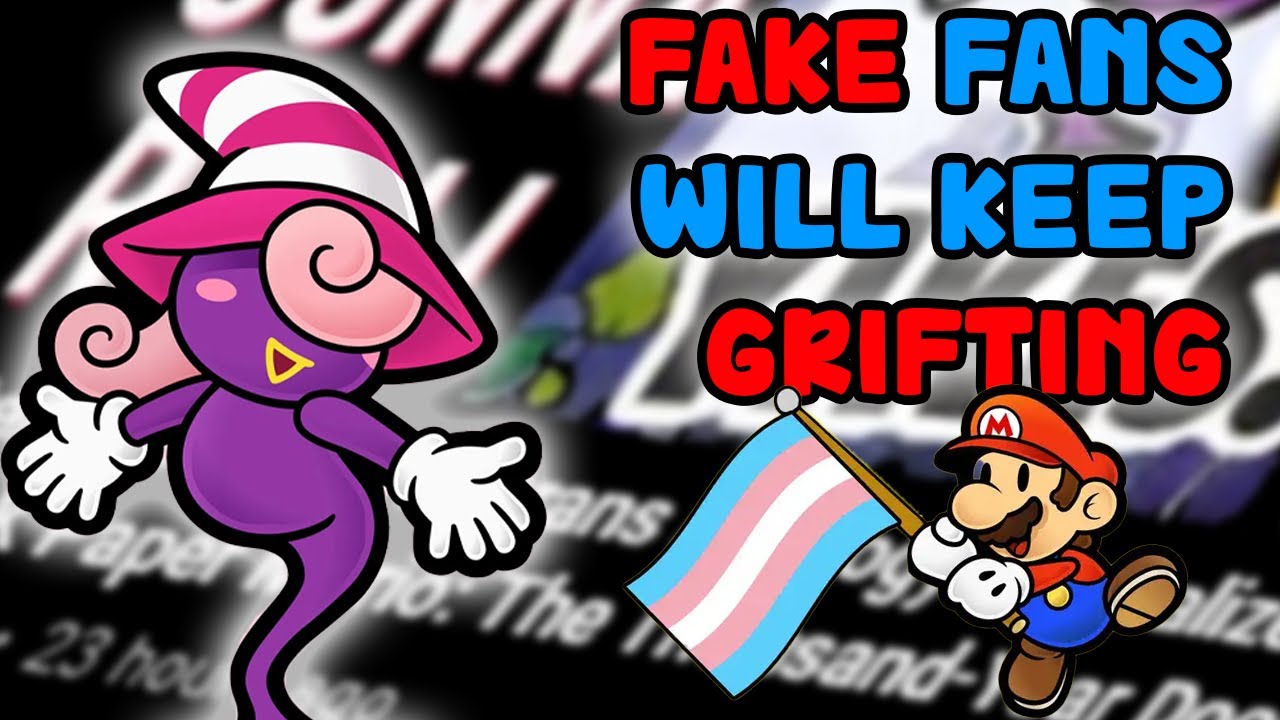 Fake Paper Mario Fans Are SEETHING Over ACCURATE Trans Localization ...