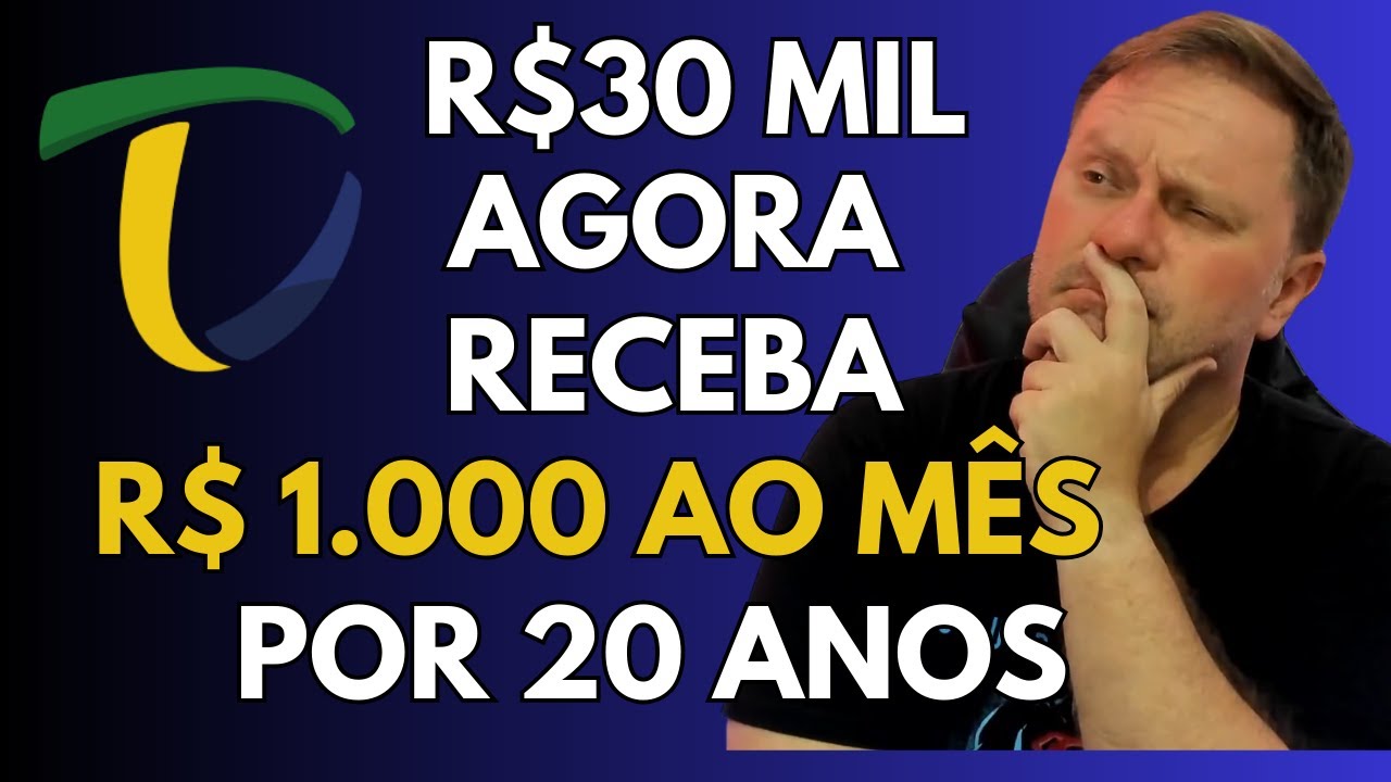 🚀Receba 1000 reais por mes com apenas 30 mil! Garantido e seguro! - YouTube