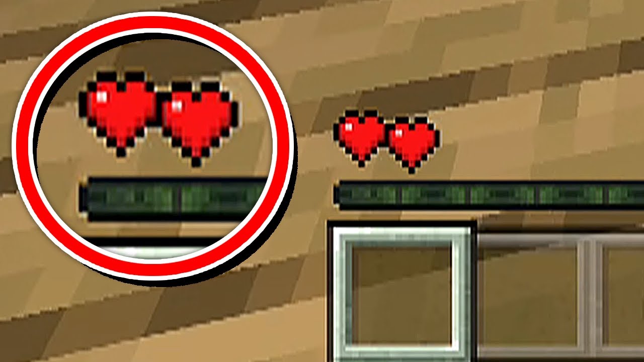 Minecraft BUT We Only Have 2 HEARTS... - YouTube