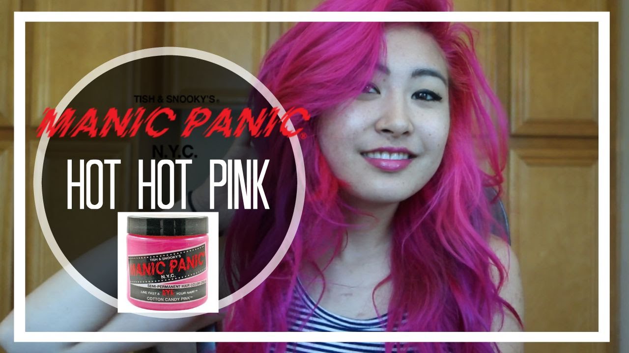 Manic Panic Hot Hot Pink Ombre
